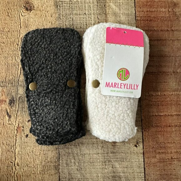 Marley Lilly | Accessories | Marley Lilly Duck Boot Snap On Sherpa ...